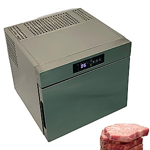 Commercial 1.13 Cu.ft Fast Instant Blast Freezer, Portable Refrigerator Quick Freezing Machine with Led Digital Panel, 290W Air Cooling Chest Freezer for Ice Cream, Frozen Food