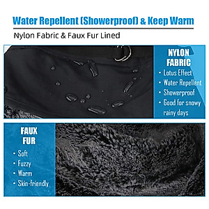 Gisdanchz Hiking Snow Ski Hunting Winter Earflap Elmer Fudd Army Military Hat for Men Women Cold Weather Warm Cadet Cap Ear Muffs Cover Adjustable Mens Trapper Baseball Flat Top Hats Headgear Red