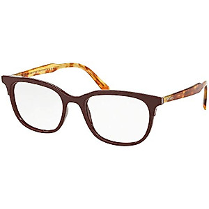 Prada PR 05VV Men's Eyeglasses Bordeaux 53