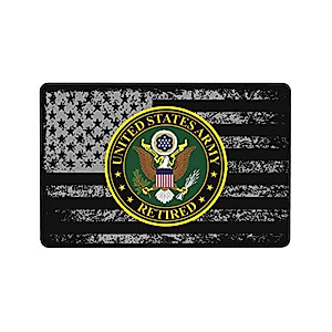 Army Retired Area Rug Living Room Bedroom Kitchen Sofa Bedside Carpet Floor Mats 36"X24"