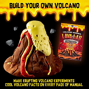 Original Stationery Lava Science Slime Kit, Fun Science Kit to Play Slime Games, Create Glow in The Dark Slime & Make Science Experiments for Kids 6-8