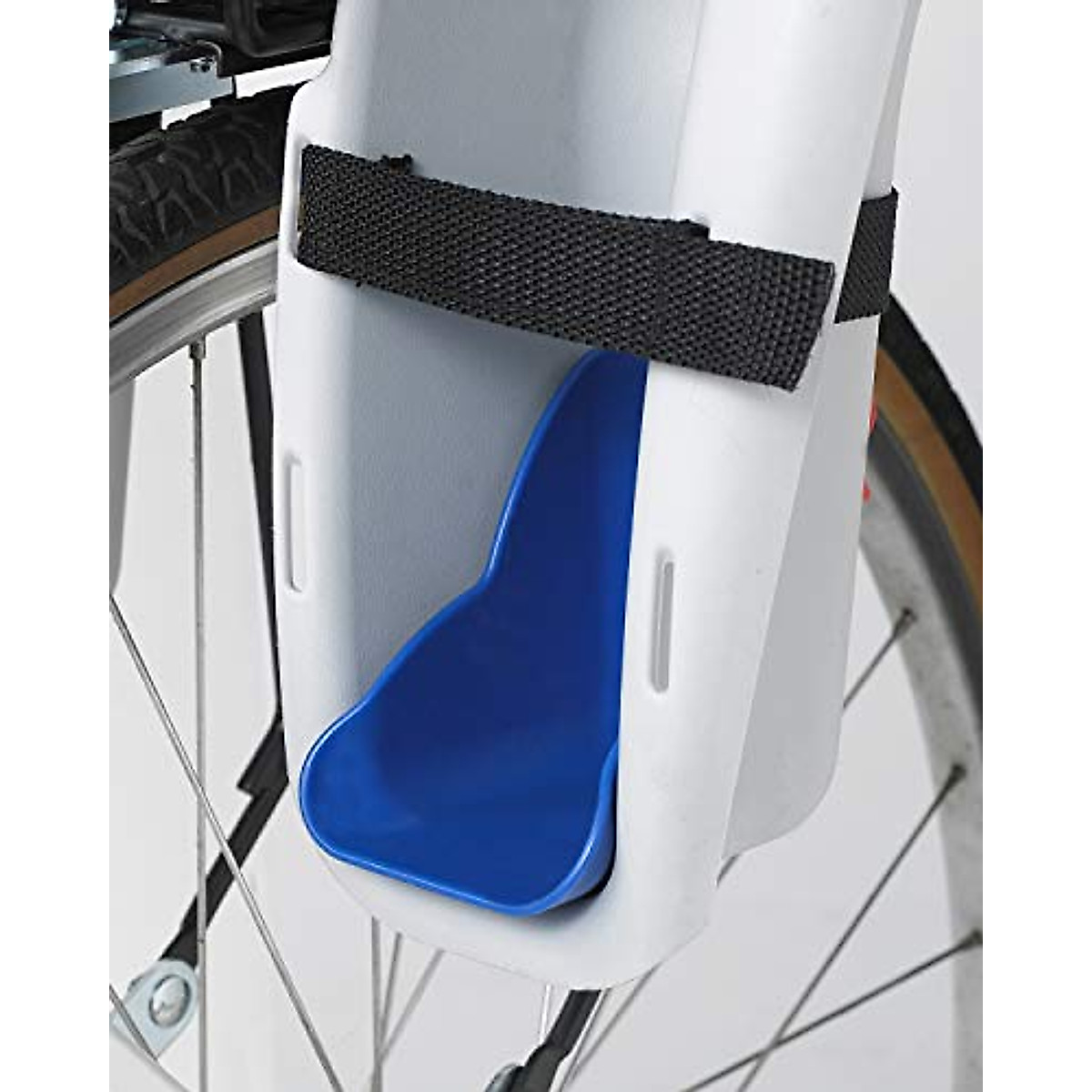 Schwinn Deluxe Bicycle Mounted Child Carrier/Bike Seat For Children, Toddlers, and Kids, Adjustable 3-Point Harness and Headrest, Padded Crossbar, Grey