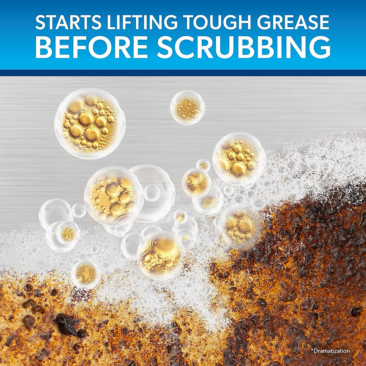 Dawn Professional Heavy Duty Manual Pot and Pan Dish Soap Detergent, 1 Gallon (Case of 4)