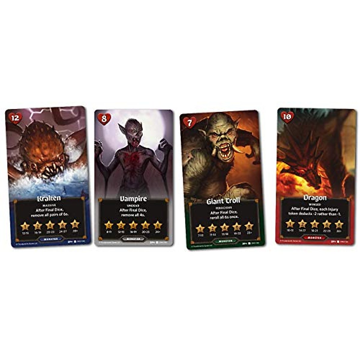Thunderworks Games - Roll Player: Monsters and Minions | 5-Player Expansion for The Dice Game of Fantasy Character Creation | Strategy Board Game by Thunderworks Games | 1-5 Players Ages 12+
