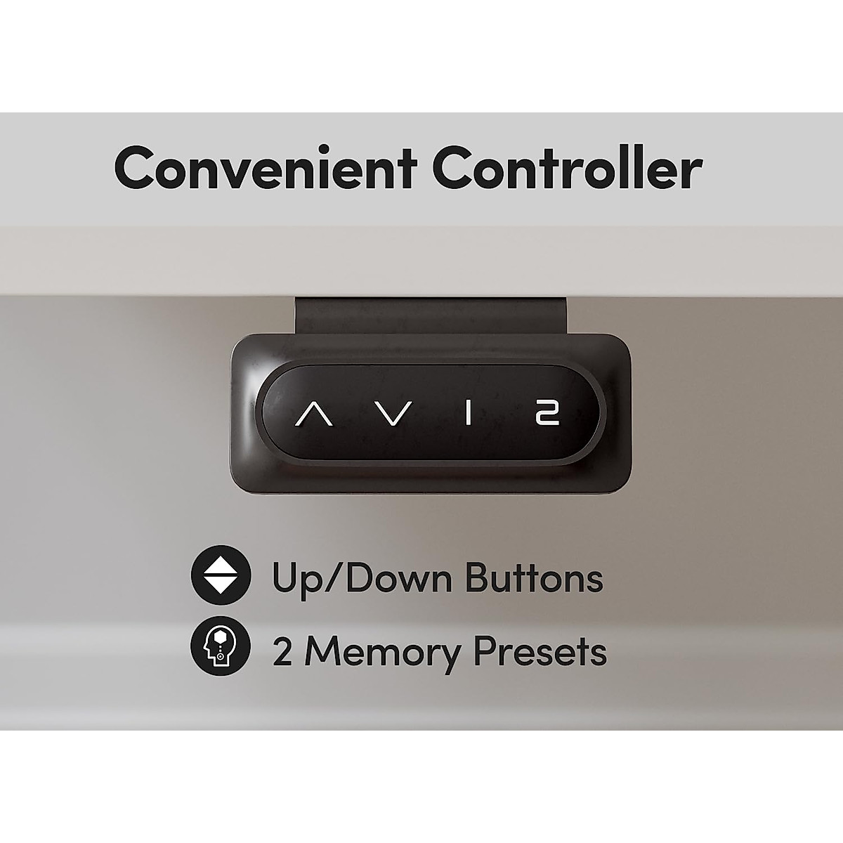 BANTI Electric Standing Desk with Double Drawers, 60x24 Inches Adjustable Height Stand Up Desk, Sit Stand Home Office Desk with Storage Shelf, Rustic Brown Top/Black Frame (B-SDE-60RC-DD)