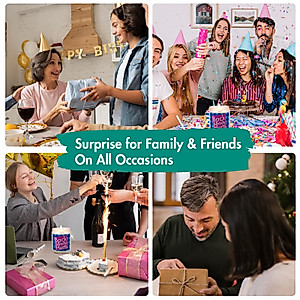 Funny Birthday Candle Gifts for Women, 30th 40th 50th 60th Birthday Gift for Her, Mom & Dad, Best Friend, Unique Christmas Birthday Gifts for Coworker Teacher Friends Sister