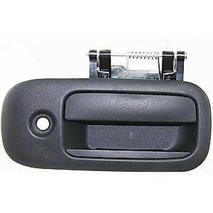 APDTY 94484 Exterior Side Sliding Door Handle w/Keyhole Right, Passenger-Side