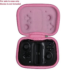 Hermitshell Hard Travel Case for Razer Kishi Mobile Game Controller (Case for Razer Kishi, Pink)