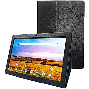 CWOWDEFU 10 Inch Tablet with Case Included, Android Tablet 3GB RAM 32GB Touchscreen Tablette Computer WiFi Tabletas 10.1 inch Tablet Kids (Black)