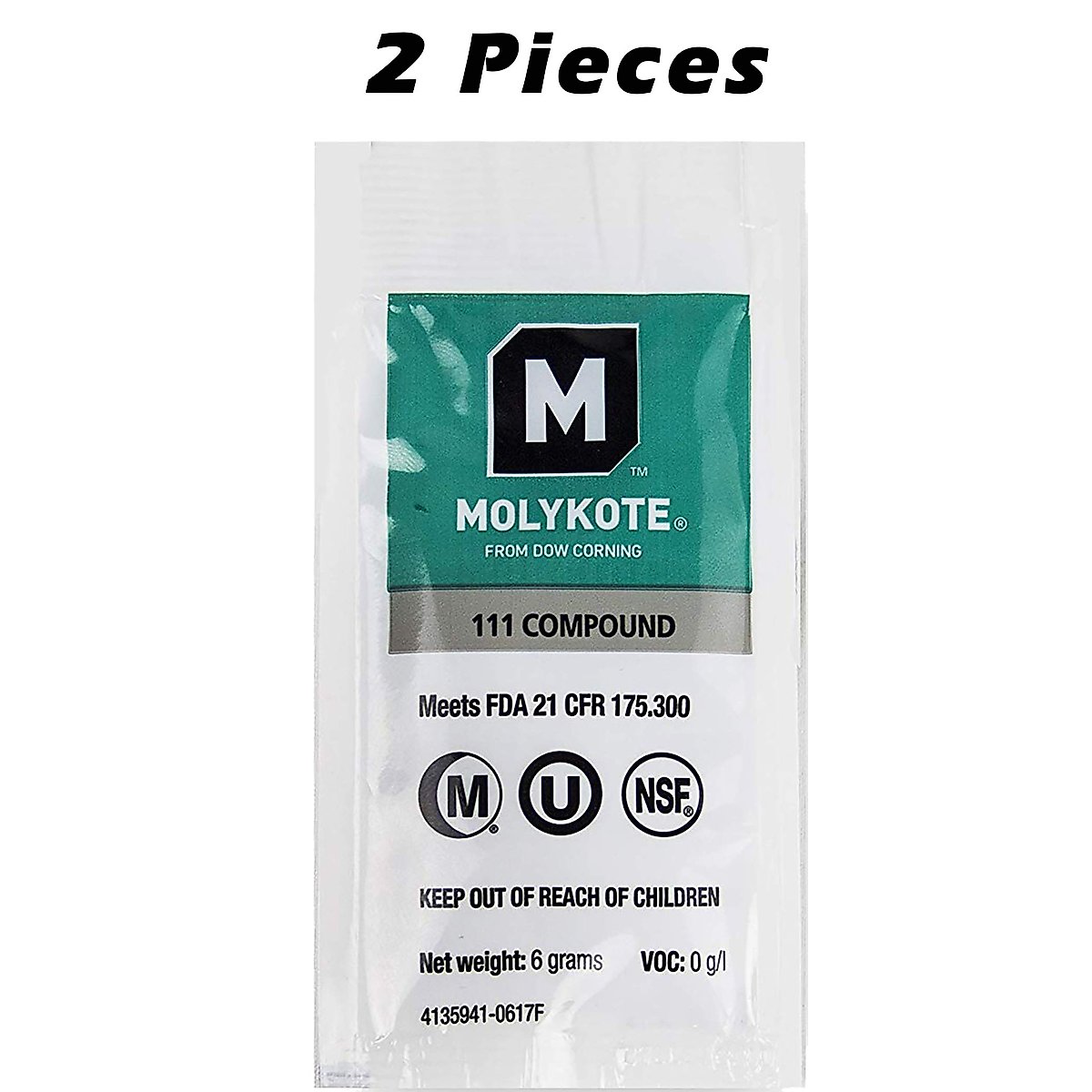 Kinetic Wares HHRING Fits GXWH40L, GNWH38S, GXWH30C, GXWH35F, GNWH38F (6 Pack) with Dow Molykote 111 O-Ring Lubricant and Scratch Free O-Ring Pick Tool