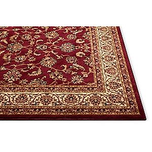 Well Woven Barclay Sarouk Red Traditional Area Rug 2'3" X 7'3" Runner