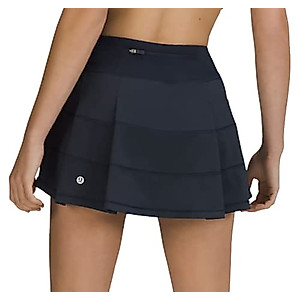 Lululemon Athletica Pace Rival Mid Rise Skirt (True Navy,Size 0)