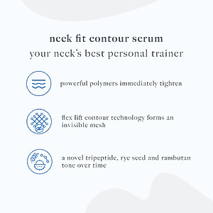 Dermalogica Neck Fit Contour Serum (1.7 Fl Oz) Lightweight Roll-On Firming Serum - Tighten Skin and Tone Over Time For Visibly Sculpted Appearance