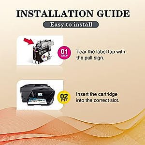 Clorisun Compatible Ink Cartridges Replacement for Brother LC203 LC203XL LC201 LC201XL for Brother MFC-J460DW J480DW J485DW J680DW J880DW J885DW MFC-J4320DW J4420DW J4620DW J5620DW Printer (12-Pack)