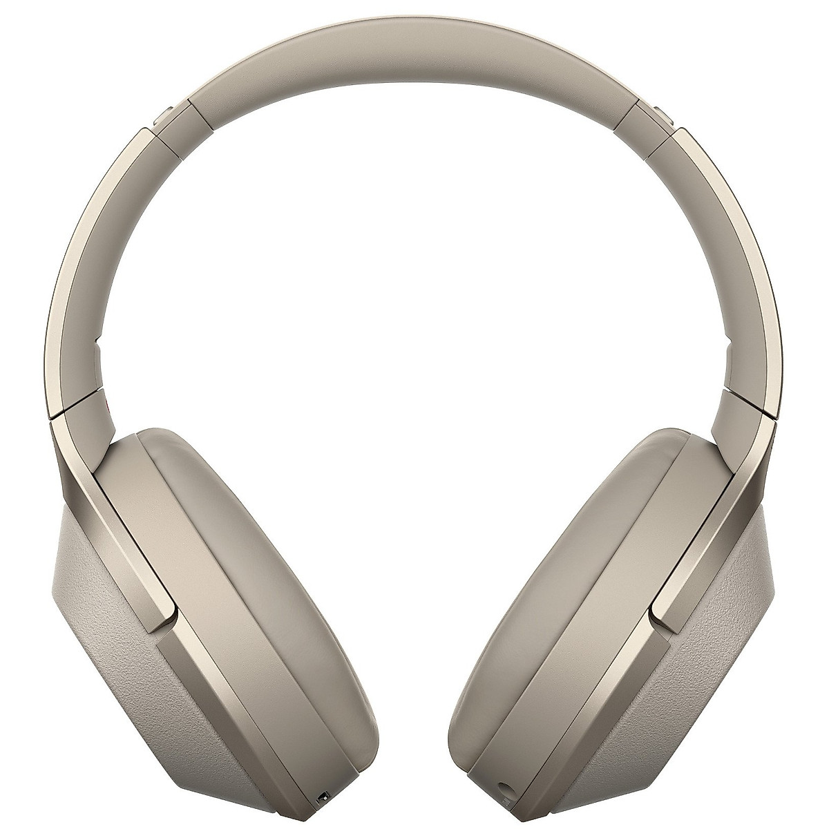 Sony Noise Cancelling Headphones WH1000XM2: Over Ear Wireless Bluetooth Headphones with Microphone - Hi Res Audio and Active Sound Cancellation - Gold (2017 model)