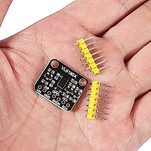 ACEIRMC VL6180 VL6180X Range Finder Optical Ranging Light Sensor Module Gesture Recognition Sensor I2C Interface 3.3V 5V Emitter Ambient Light Sensor for Arduino I2C (4)