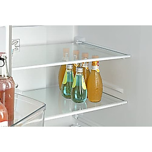 Hamilton Beach HBF1770 French Door Counter Depth Refrigerator with Freezer Drawer, 17.7 cu ft, Stainless Steel (Full Size)