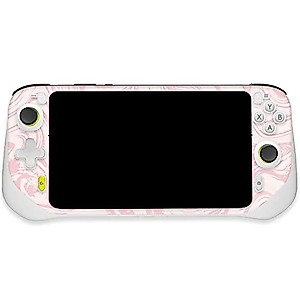 MightySkins Skin Compatible with Logitech G Cloud Gaming Handheld - Silky Pink | Protective, Durable, and Unique Vinyl Decal wrap Cover | Easy to Apply, Remove, and Change Styles | Made in The USA