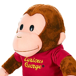 KIDS PREFERRED Curious George Monkey Plush - Classic George 12" Stuffed Animal