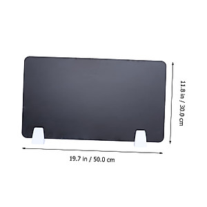 MAGICLULU 2 Pcs Folder Dividers Tables Partitions Privacy Board Screen Divider Privacy Dividers Office Divider Folders Office Partition Desk Student Panel
