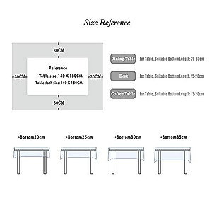 Cotton Linen Tablecloth Zen Spa Wrinkle-Free Table Cloth Cover Butterfly Orchid Zen Basalt Stones Candle Purple Table Decorative for Wedding Dinning Party Banquet Tabletop Rectangle/Oblong, 54"Wx87"L