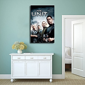 The Unit TV Series Poster Classic Restaurant Corridor Decoration 1 Canvas Poster Wall Art Decor Print Picture Paintings for Living Room Bedroom Decoration Unframe:12×18inch(30×45cm)