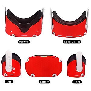 Vakdon Portable Hard Case for Nebula Anker Capsule 3 Laser, Charger and Other Accessories, Waterproof, Dustproof and Shockproof (Red)