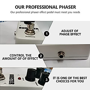 ERINGOGO 3 Pcs Distortion Tuner Pedal True Bypass Electric Guitar Processor Boost Pedialax Dual Soul Food Amp Pedals Tube Guitar Pedal Board Eq Effect Pedal Noise Gate Time Delay