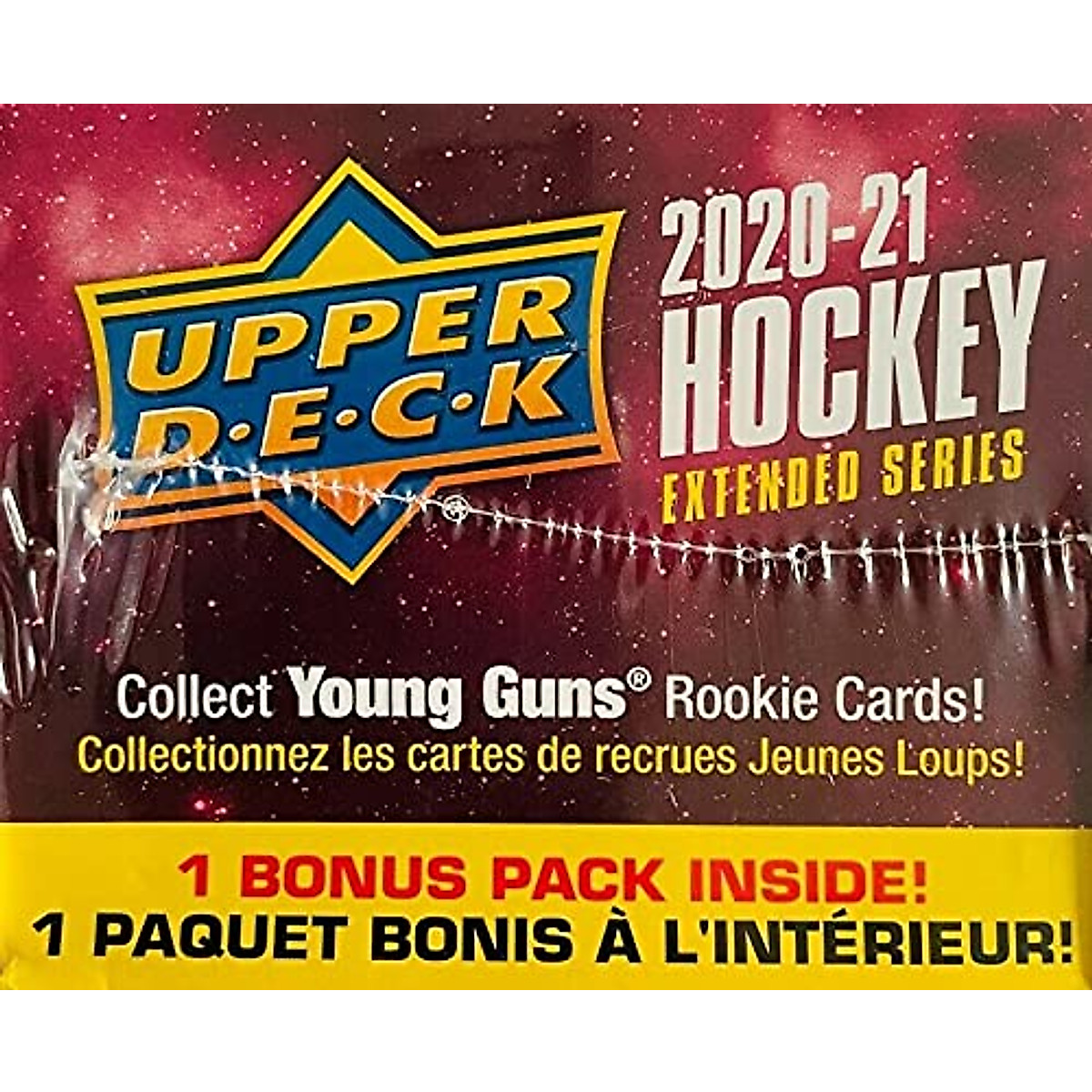 2020/21 Upper Deck Extended Series NHL Hockey Blaster Box - 7 Packs per Box - 8 Cards per Pack - Collect Young Guns Rookie Cards