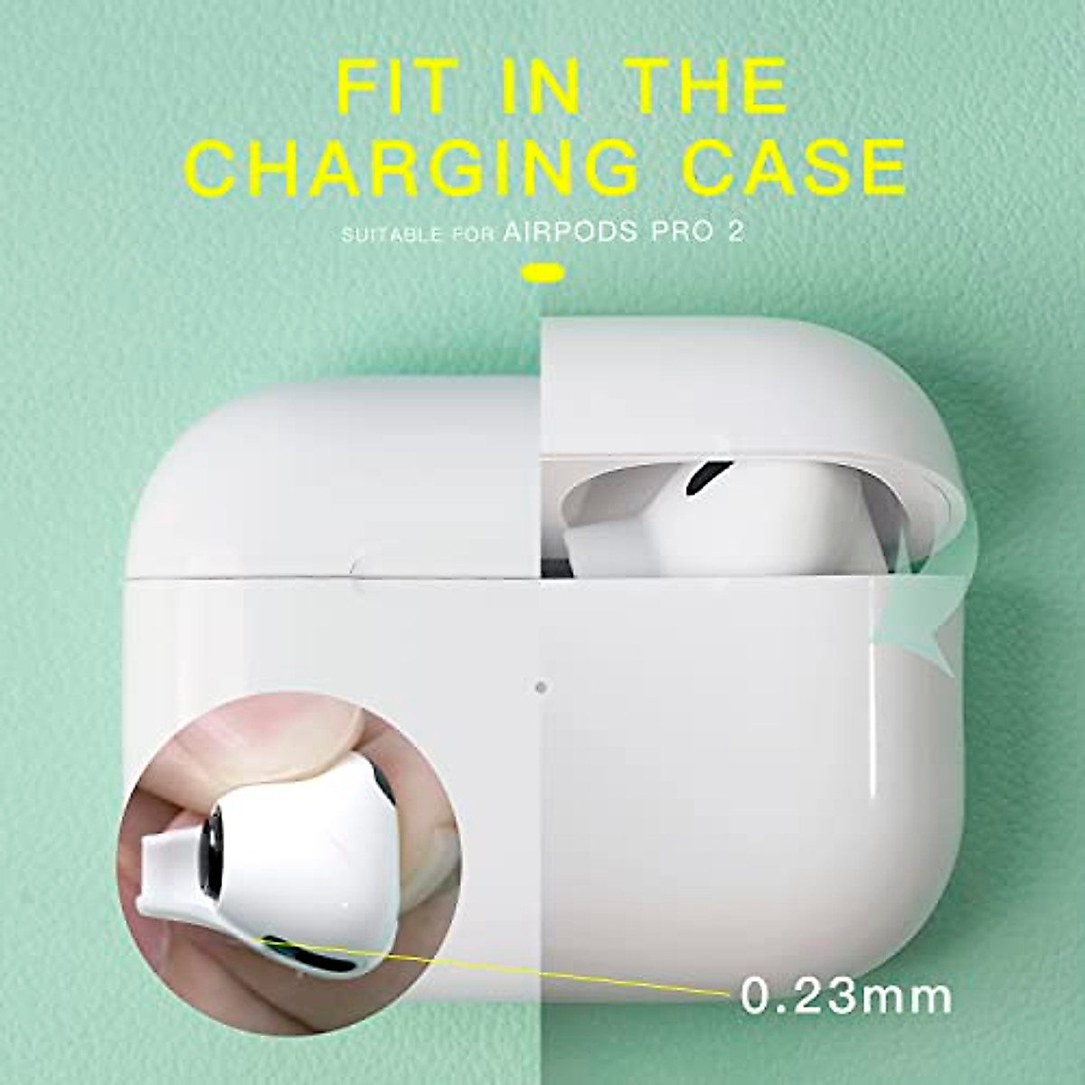 AirPods Pro 2 Silicone Case and AirPods Pro 2 Ear Tips