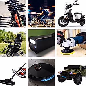 CSTAL 24V 6Ah 7S2P Electric Bike Lithium-Ion Battery Pack, for 50W 100W 150W Bicycle Scooter Motor Conversion Kit, with 29.4V 2A Charger,T