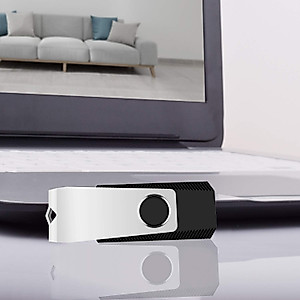 KEXIN 10 Pack 64GB Flash Drive USB Flash Drive Thumb Drive Memory Stick USB Drive Swivel Drive Jump Drive Black (64 GB, 10 Pack)