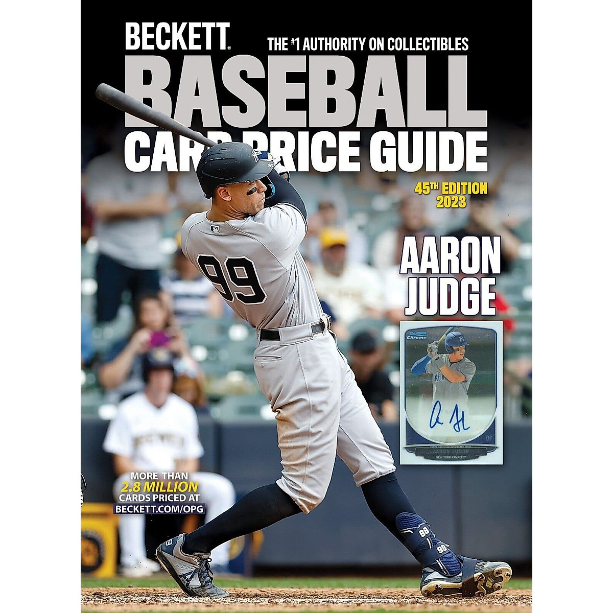 Beckett Baseball Card Price Guide Magazine 2023, 45th Edition Aaron Judge: The #1 Authority on Collectibles