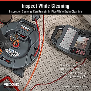 RIDGID 64273 Model K9-204 FlexShaft Drain Cleaning Machine Kit for 2"-4" Pipes