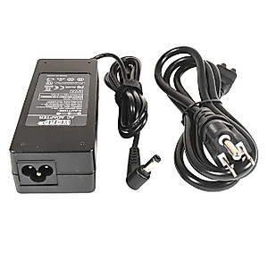 HQRP AC Adapter fits Westinghouse LD-2655VX LD-2657DF LD-2680 LD-2685VX LD-3235 LD-3237 LD-3255VX LD-3257DF LED LCD HDTV TV Power Supply Cord Westing House + Euro Plug Adapter