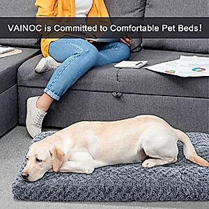 Washable Small Dog Bed,Dog beds for Small Dogs Plush Soft Pet Carrier Pad,Anti-Slip Dog Bed Mat for Large Medium Small Dogs and Cats,Fluffy Comfy Dog Kennel Pad.