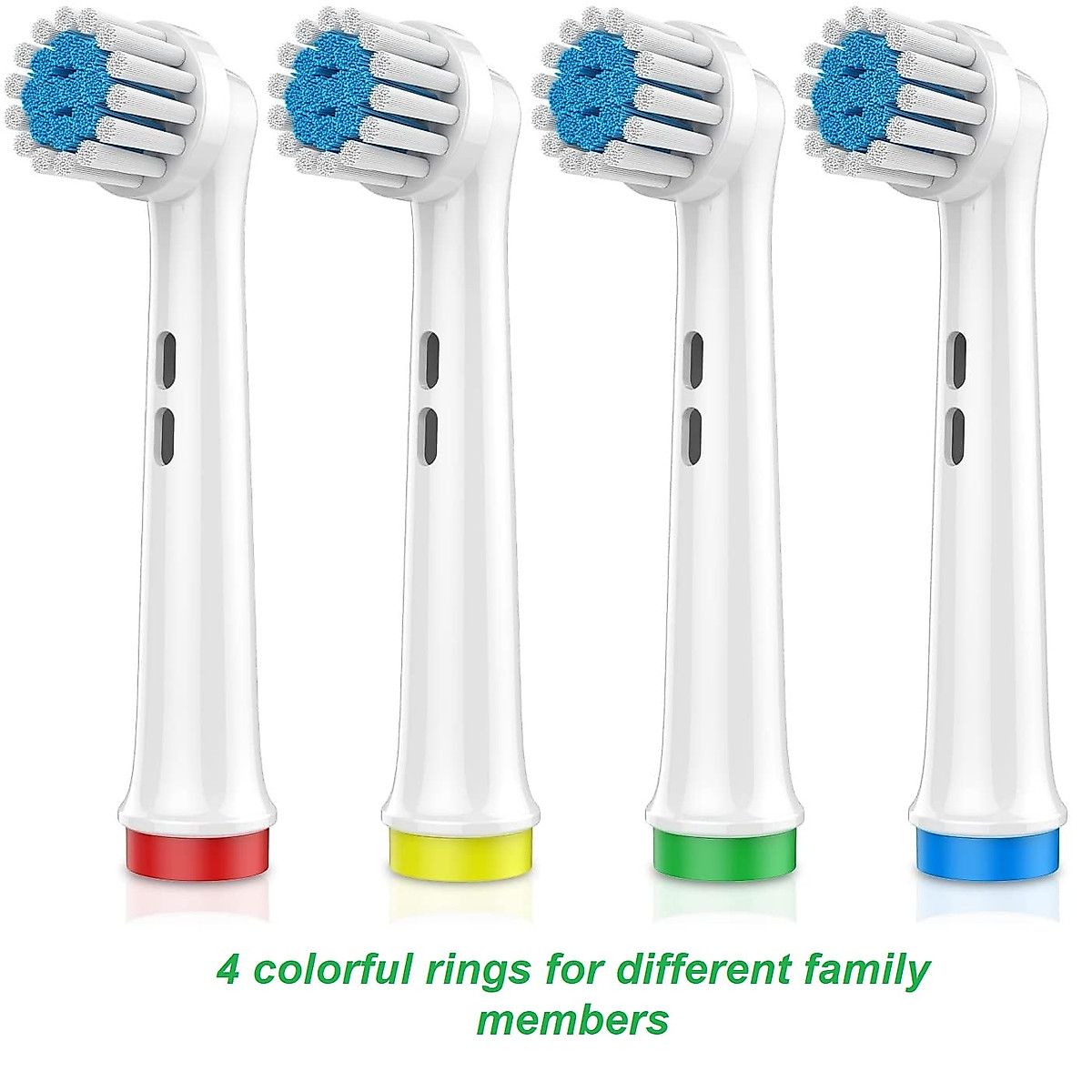 Benzili for Oral B Replacement Heads,Braun Replacement Brush Heads,Deep Cleaning Toothbrush Replacement Heads,Compatible with 7000/Pro 1000/9600/ 5000/3000/8000/-8 Pack