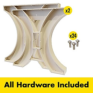 2x4basics 90140 Custom AnySize Table, 5.5 x 15.5 x 16.25, Light brown