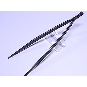 Bonsai Tweezers 200mm / Straight Head / Forged Steel No.62a