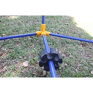 Portable Height Adjustable Badminton Volleyball Tennis Net Set Multi-Purpose Sports Equipment with Poles Stand and Carry Bag for Outdoor Garden Beach