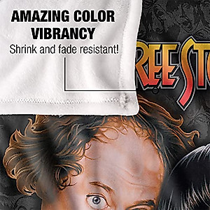 Three Stooges Stooges All Over Officially Licensed Silky Touch Super Soft Throw Blanket 50" x 60"