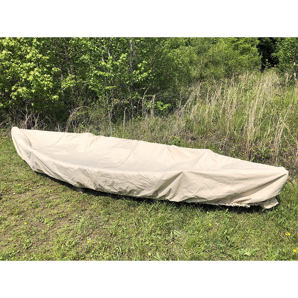 13' 14' Canoe / Kayak cover by Cypress Rowe Outfitters / 16 Oz Canvas for Indoor or Outdoor Storage, Complete Protection
