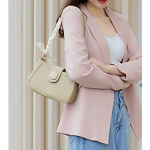 GOPHRALOVE Stylish Small Cute Clutch Shoulder Purse with Zipper for Woman (Light Green)