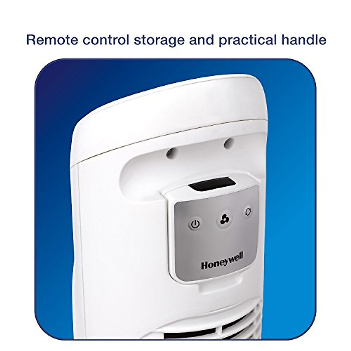 Honeywell QuietSet Whole Room Oscillating Tower Fan (5 Speed Settings, Oscillating 80°, Timer Function, Auto-Off Lights, Remote Control) HYF260