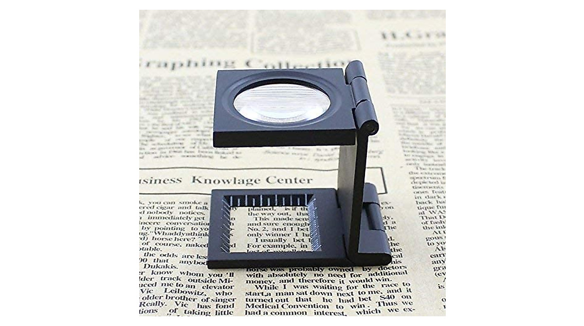 Yosoo 10X Mini Folding Magnifier - Precision Jewelry & Textile Tool