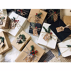 RUSPEPA Black Kraft Paper Roll - 12 inches x 100 feet - Recyclable Paper Perfect for for Crafts, Art,Small Wrapping, Packing, Postal, Shipping, Dunnage & Parcel