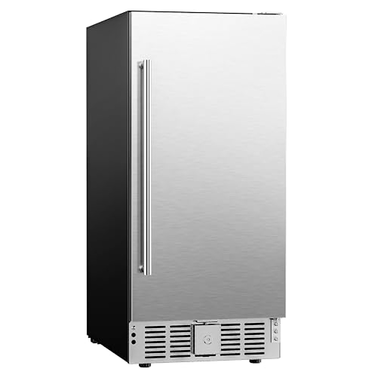 EUHOMY Beverage Refrigerator 15 Inch, Under Counter 127 Can Beverage Fridge with Stainless Steel Door, Beverage Cooler Built-in and Undercounter Beer Fridge, Drink Fridge - Soda Cola