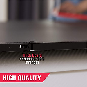 MD Sports 4-Piece Table Tennis Tabletop, Gray & Black (Midsize Conversion Top), 84'' (TT409Y19003)