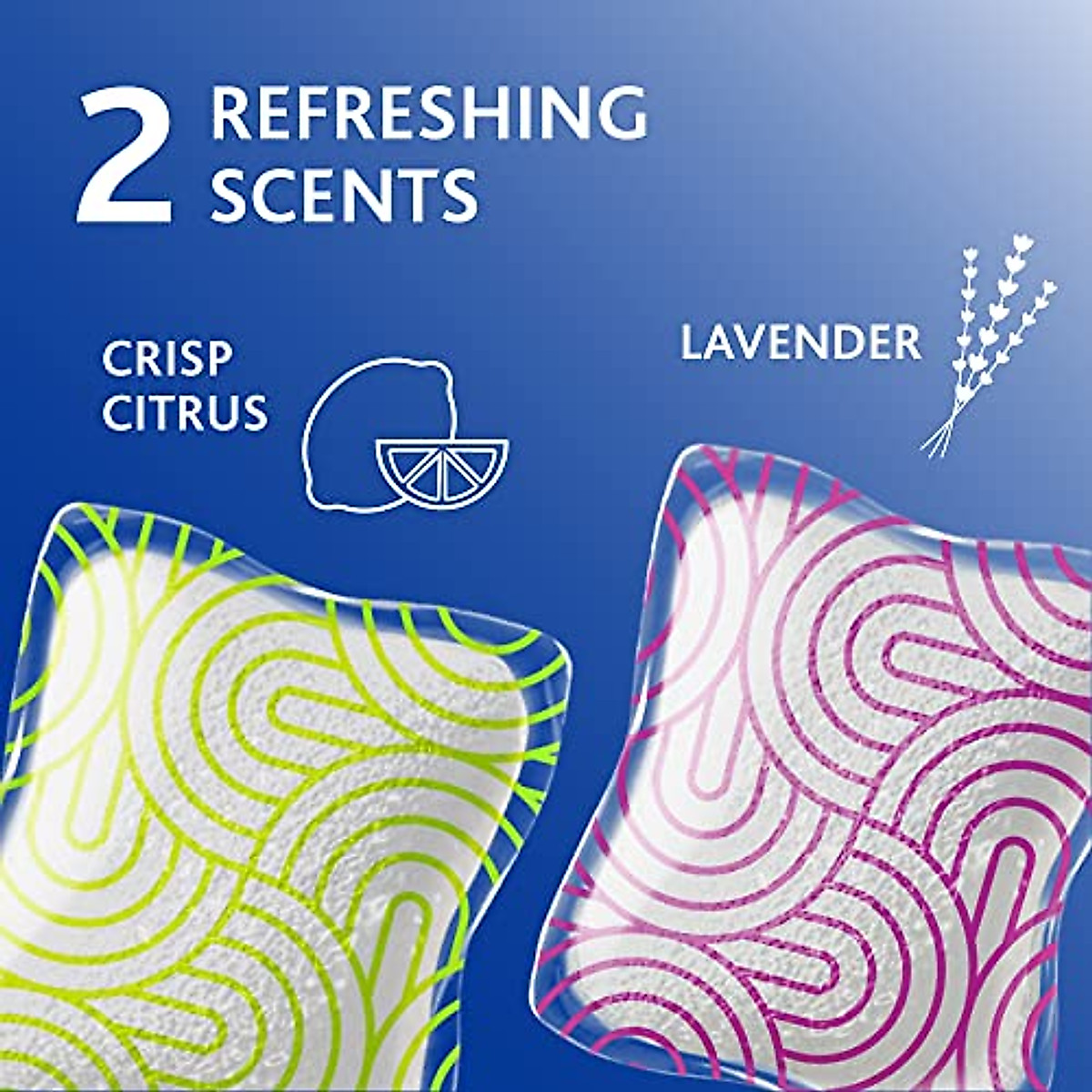 O-Cedar PACS Hard Floor Cleaner, Lavender Scent 10ct (1-Pack) | Made with Naturally-Derived Ingredients | Safe to Use on All Hard Floors | Perfect for Mop Buckets