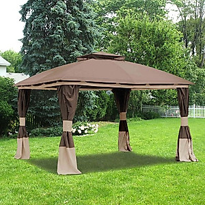 Garden Winds Benen Gazebo Replacement Canopy Top Cover - RipLock 350